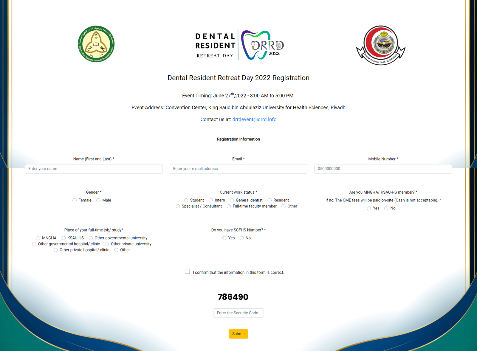 Dental Registration System - Ankit Sudhera Portfolio Website