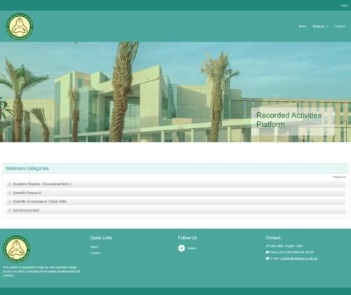 Moodle as a Video Platform - Ankit Sudhera Portfolio Website
